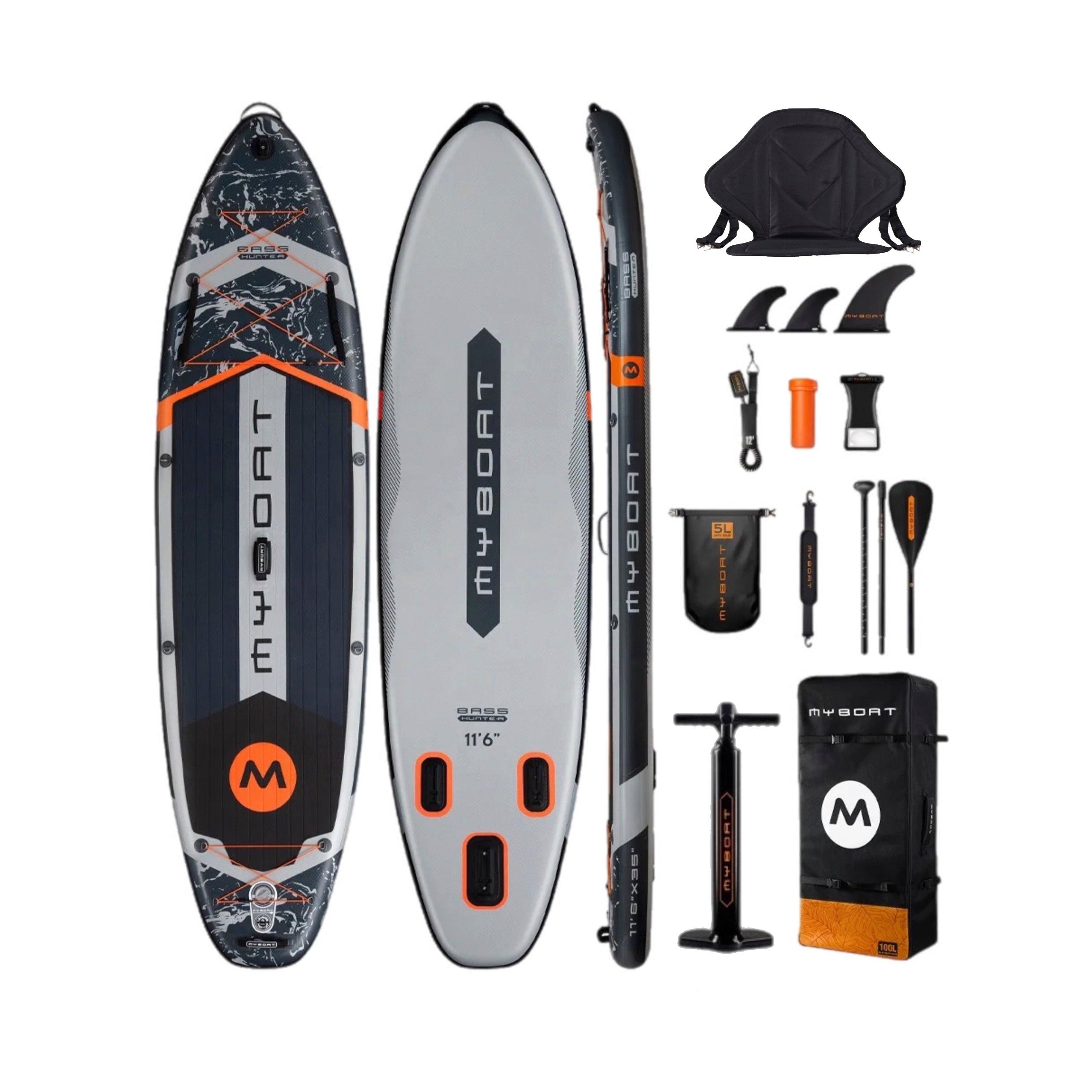 Tabla de Paddle Surf Hinchable My Boat Naranja – Me Lo Pillo Online